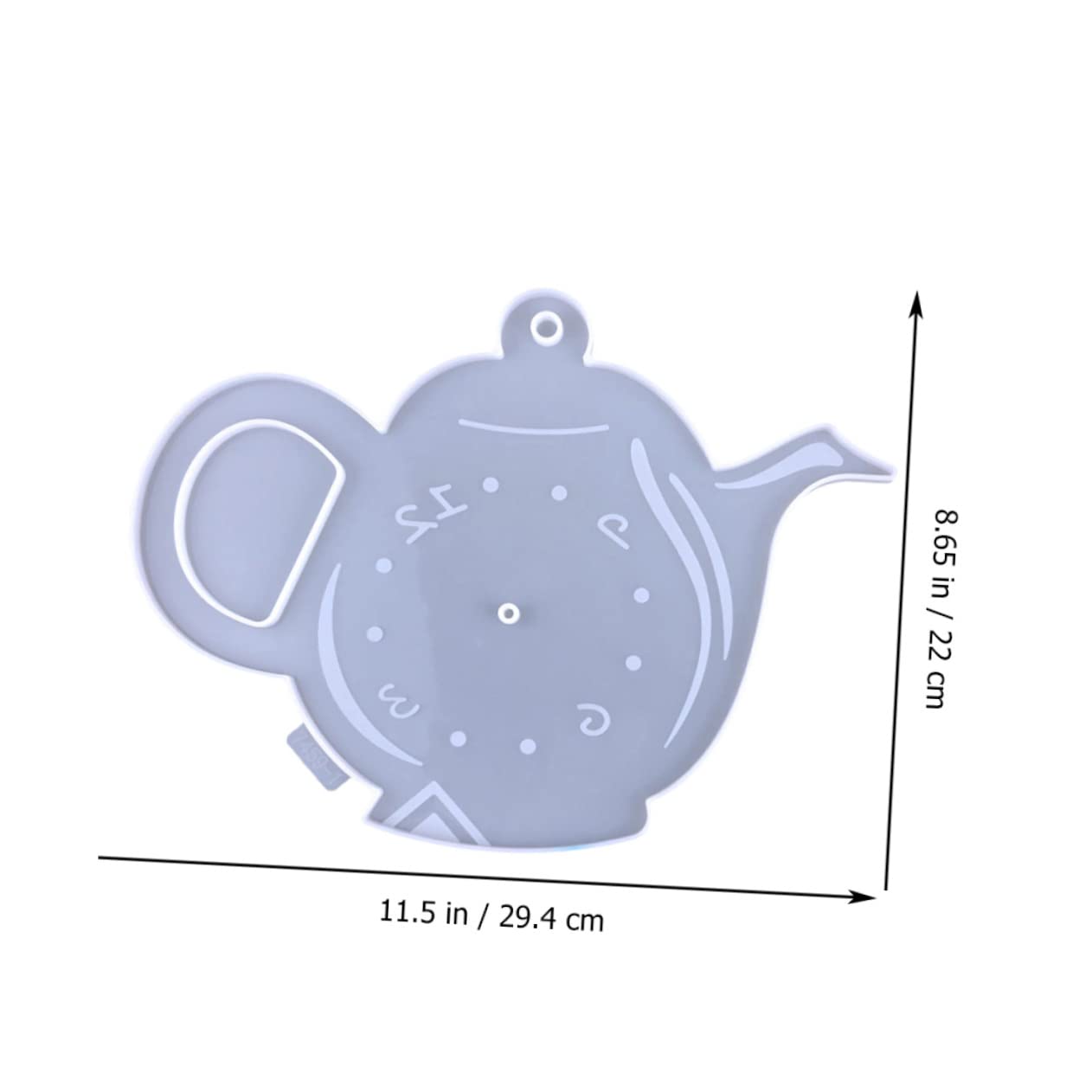 HAPINARY Moldes De Reloj De Pared Diy Molde De Para Hacer Relojes De S...