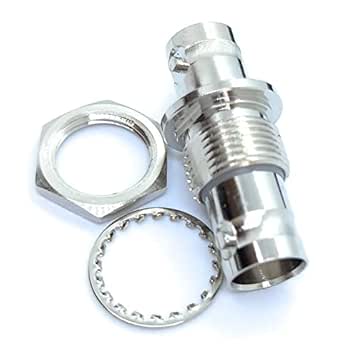 DRUT BNC to BNC Coupler Panel Mount Socket to Socket Feed Through ...