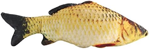 Hztyyier Realistic Fake Fish, Soft Fish Cushion Pillow Carp Plush ...