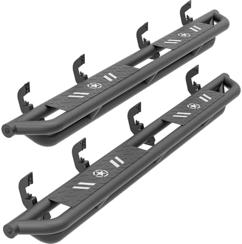 Amazon.com: YZONA Crew Cab Running Boards Compatible with 2007-2018 ...