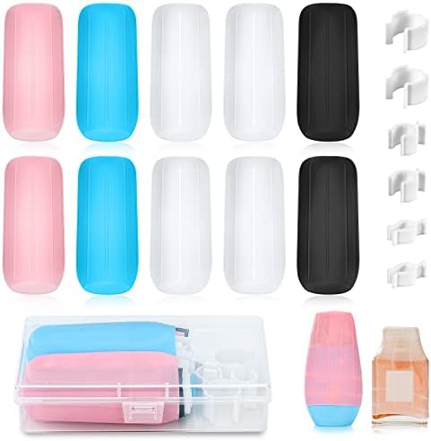 Amazon.com: Mrsdry Bottle Covers for Travel, Elastic Sleeves for Leak ...