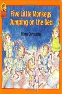 Five Little Monkeys Jumping on the Bed: Christelow, Eileen ...