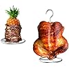 Amazon.com : GLOWYE Turkey Fryer Rack Kit with Spike & Turkey Hanger ...