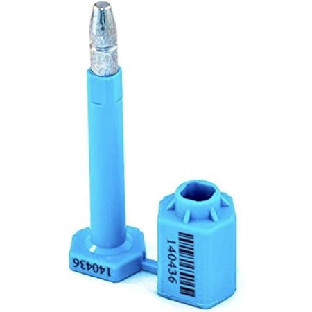 Amazon.com: Amarine Made Bolt Seal (50 pcs) Shipping Seal with Print ...