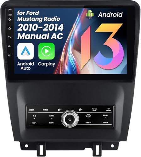 Amazon.com: Upgrade 4+32G Car Radio for Ford Mustang Stereo 2010 2011 ...