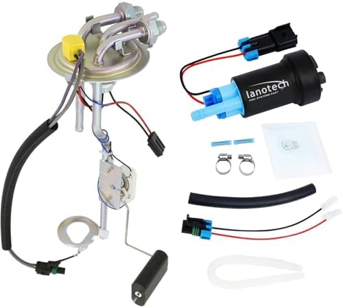 Amazon.com: Lanotech fuel pump 73-91 Chevy GMC LS/LT Swap 450LPH AN ...
