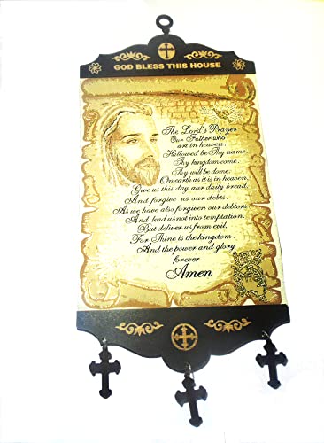 Amazon.com: Christian The Lord's Prayer Plaque Scripture House Keeper ...