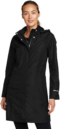 Amazon.com: Eddie Bauer Women's Girl on the Go Waterproof Trench Coat : Clothing, Shoes & Jewelry