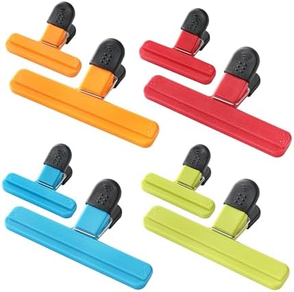 Amazon.com: 8PCS Chip Bag Clips, HIA Stylish Wide Open Bag Clips for ...
