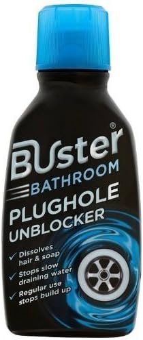 Buster Bathroom Plughole Unblocker 300 ml by Buster : Amazon.co.uk: Grocery