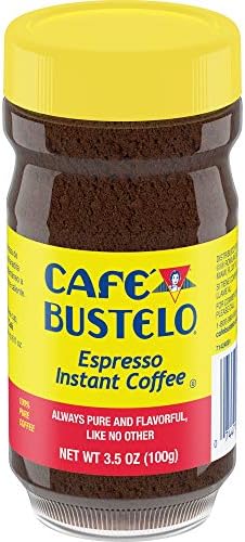 Amazon.com : Café Bustelo Espresso Style Dark Roast Instant Coffee, 3.5 ...
