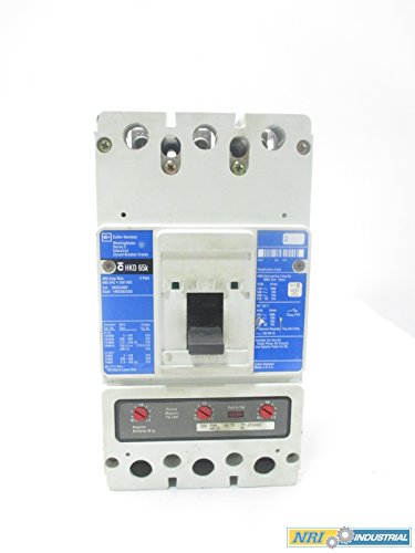 WESTINGHOUSE HKD3400F HKD 65K SERIES C 3P 400A 600V-AC CIRCUIT BREAKER ...