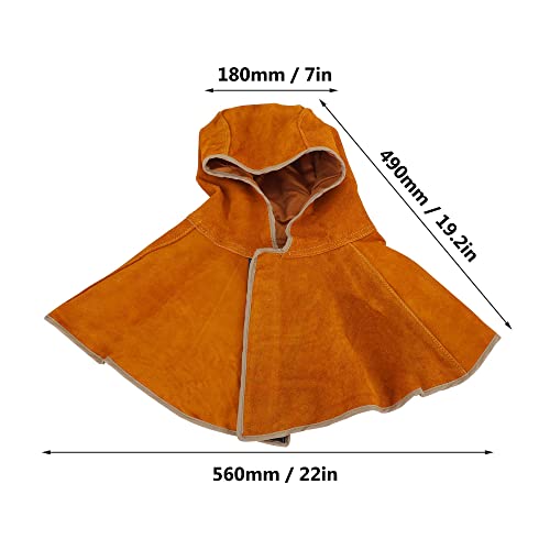 Snapklik.com : Hynade Leather Welding Hood, Welding Neck Protector ...