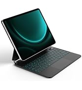 GOOJODOQ Magnetic Keyboard for Samsung Galaxy Tab S9 Fe/S9/S8/S7 11 ...