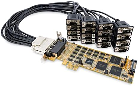 Amazon.com: StarTech.com PCI Express Serial Card - 16 DB9 RS232 Ports ...