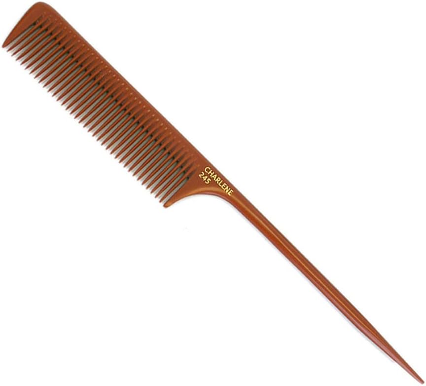 Amazon.com : LUXXII (4 Pack) 9.25" Sturdy Rat Tail Comb Fine-tooth Hair ...