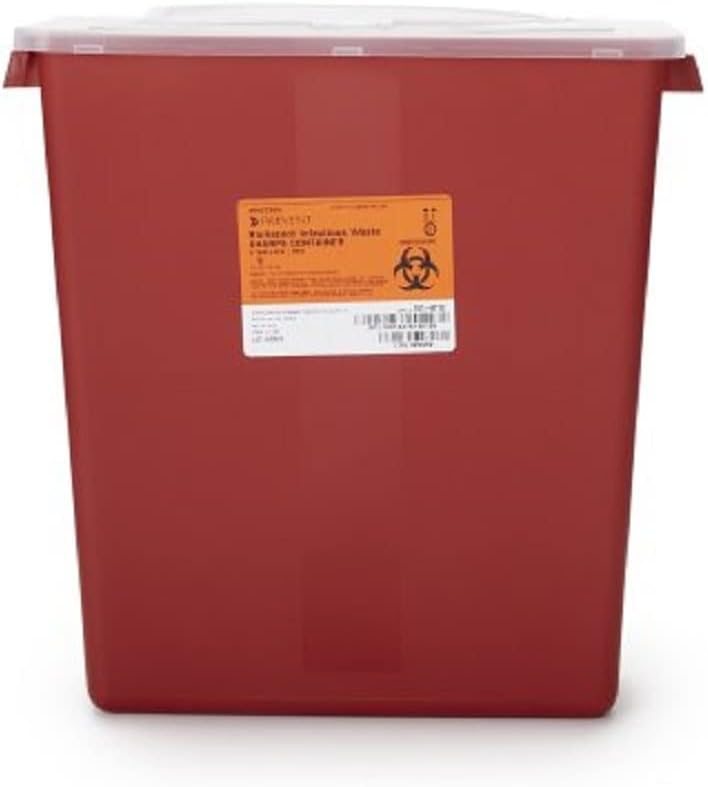 Amazon.com: McKesson Multi Purpose Sharps Container Medi-Pak 2-Piece 3 ...