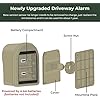 Amazon.com: 1/2 Mile Hosmart Driveway Alarm Wireless Sensor System ...