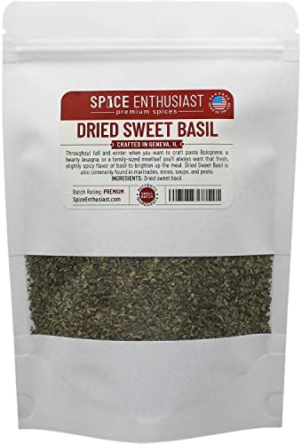 Amazon.com : Frontier Organic Sweet Basil Spice - Leaf Flakes - 0.56 ...