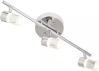 Catalina Lighting 19'' W 3-Light LED Track Bar Light Fixture Brushed ...