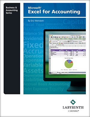 Microsoft Excel for Accounting, Printed Textbook w : Eric Weinstein ...