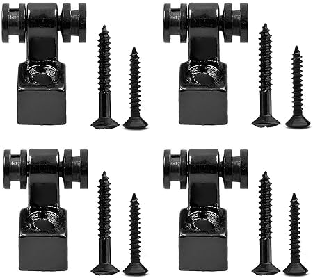 Amazon.com: harpfeas 4 PCS Roller Guitar String Trees Guides Retainer ...