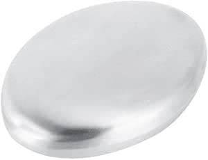 Amazon.com: Kitchen Use Stainless Steel Bar Soap, Magic Removing Garlic ...