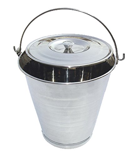SLS Select BUCS-0080 Stainless steel Bucket, 8 L : Amazon.de: Gewerbe ...