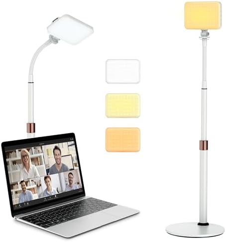 Amazon.com : Anautin LED Desk Light With Stand, CRI97+ Selfie for Video ...