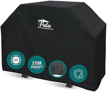 Amazon.com : Patio Companion Premium, 72 Inch BBQ Grill Cover, 10 Year ...