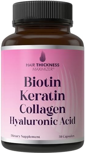 Amazon.com: Biotin + Keratin + Marine Collagen + Hyaluronic Acid, 4-in ...