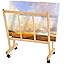 VISWIN Large Art Storage Rack with Casters – Wooden Drying & Display ...