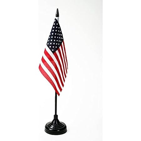 Amazon.com: AZ FLAG United States Table Flag 4'' x 6'' - USA - US ...