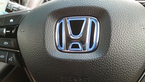 Amazon.co.jp: Negesu(ネグエス) 互換性 ステアリング オーナメント 3D ステッカー ホンダ HONDA レッド : 車＆バイク