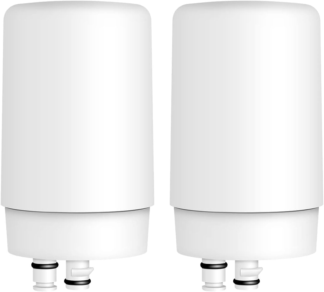 Amazon.com: PURIFRIZ 2 Pack Faucet Filter Replacement Compatible with ...
