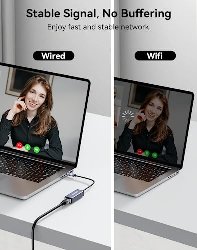 Snapklik.com : TECKNET USB C To Ethernet Adapter Gigabit,1Gbps RJ45 To ...