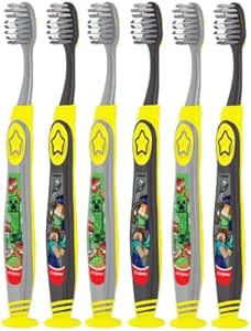 Amazon.com: Colgate Kids Manual Minecraft Toothbrush, Minecraft, Extra ...