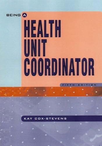 Being A Health Unit Coordinator (5th Edition): 9780130916129: Medicine ...