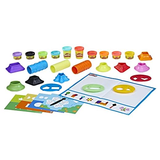 플레이도우 셰입 앤 컬러 프리스쿨 클레이 세트 55% 할인 후 7.49불 - MODUBA