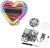 Amazon.com: Soldering Practice Kit, ICSTATION Heart Shaped LED Light ...