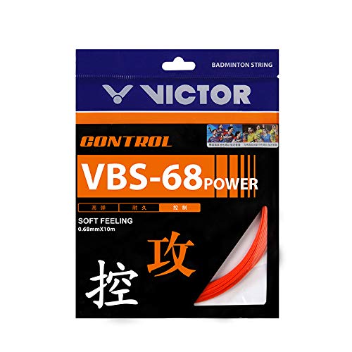 Buy VICTOR VBS-68 Power (0.68mm x 10mm) Control Soft Feeling Badminton ...