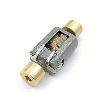 Amazon.com: BatwhO Dual Head Brass Flywheel Micro 15mm Motor DC 12V 18V ...