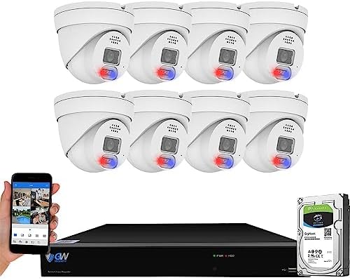 Amazon.com : GW Security 8 Channel 4K 12MP NVR H.265+ 8MP Fulltime ...