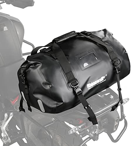Rhinowalk Motorcycle Tail Bag 20/45/65L Waterproof Motorcycle Rear Seat ...