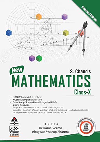 S CHAND'S New MATHEMATICS Class X eBook : H K Dass & Dr. Rama Verma ...
