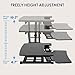 Amazon.com: FLEXISPOT 35in Standing Desk Converter Height Adjustable ...