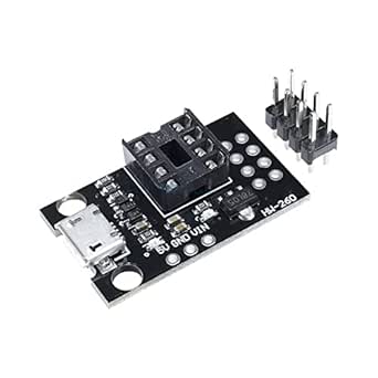 Amazon.com: Micro USB ATiny Development Programmer Board for ATtiny13A/ATtiny25/ATtiny85/ for ...