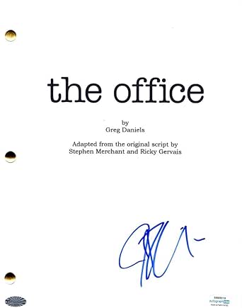 John Krasinski Signed Autograph The Office Full Pilot Script Screenplay ...