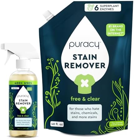 Amazon.com: Puracy Stain Remover - Cleaning Spray, Clothes Stain ...
