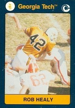 Amazon.com: Rob Healy Football card (Georgia Tech) 1991 Collegiate ...